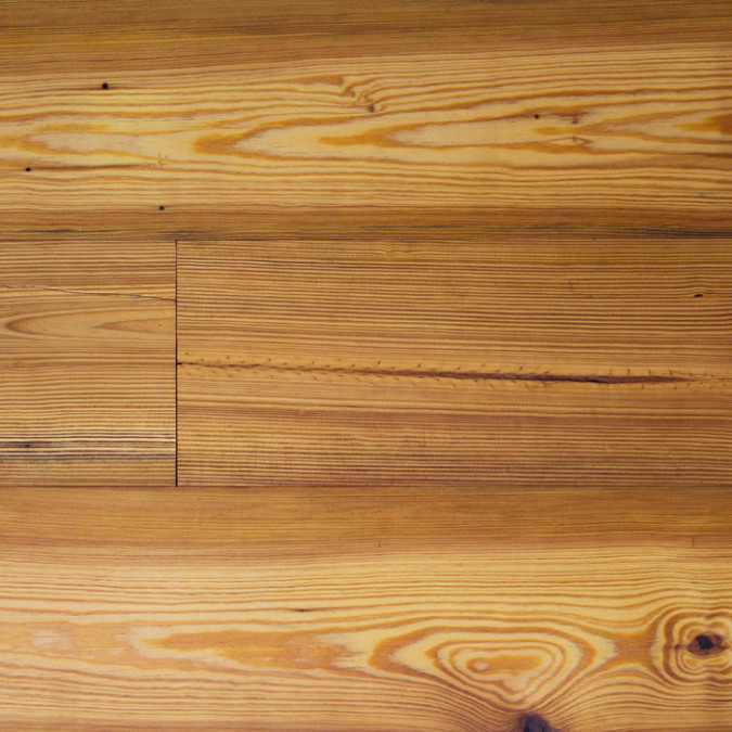 Ecofriendly Hot Dogs on Reclaimed Heart Pine at BARK - reSAWN TIMBER co.