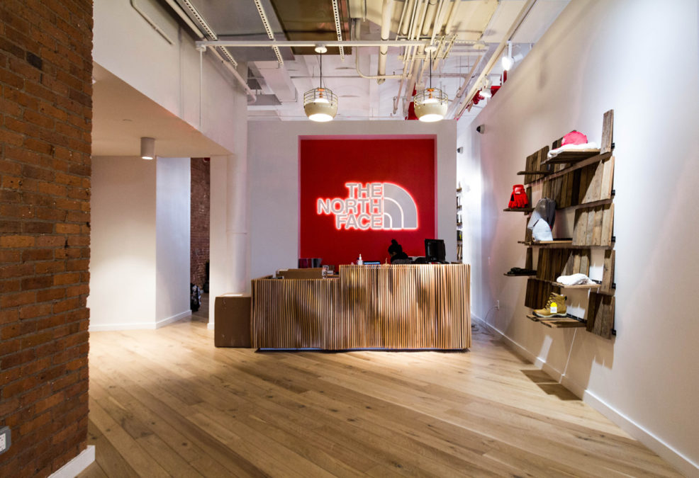 North Face Showroom :: MERCER white oak - reSAWN TIMBER co.
