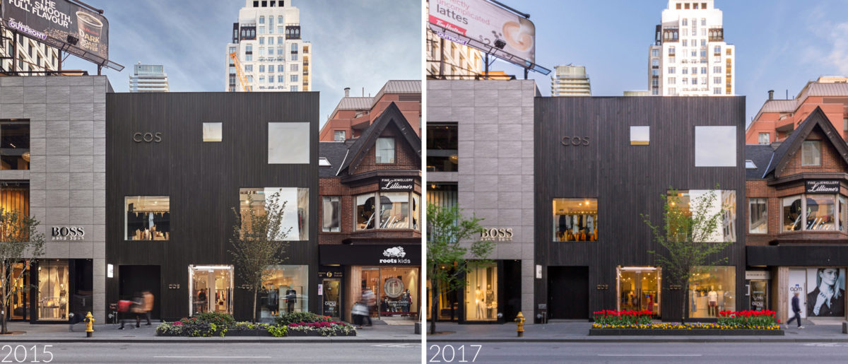 Cos Two Years Later :: How Shou Sugi Ban Weathers - reSAWN TIMBER co.