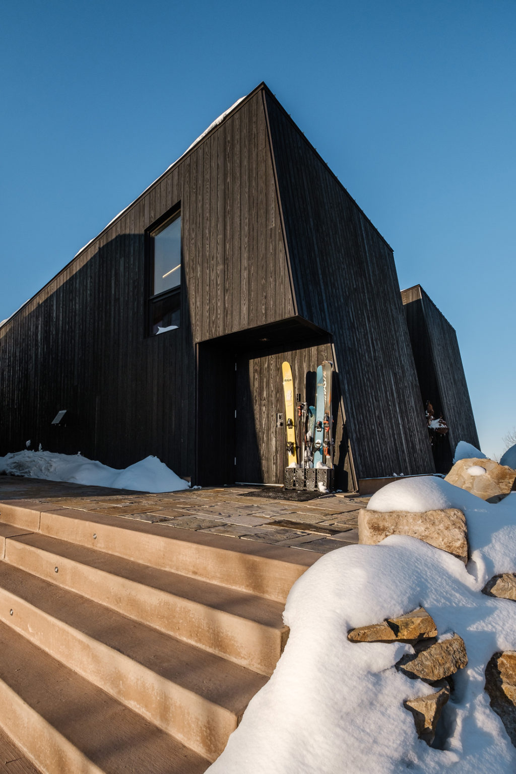 Powder Mountain Cabin :: Custom Charred Kebony® and DUNCAN 2.0 Shou ...