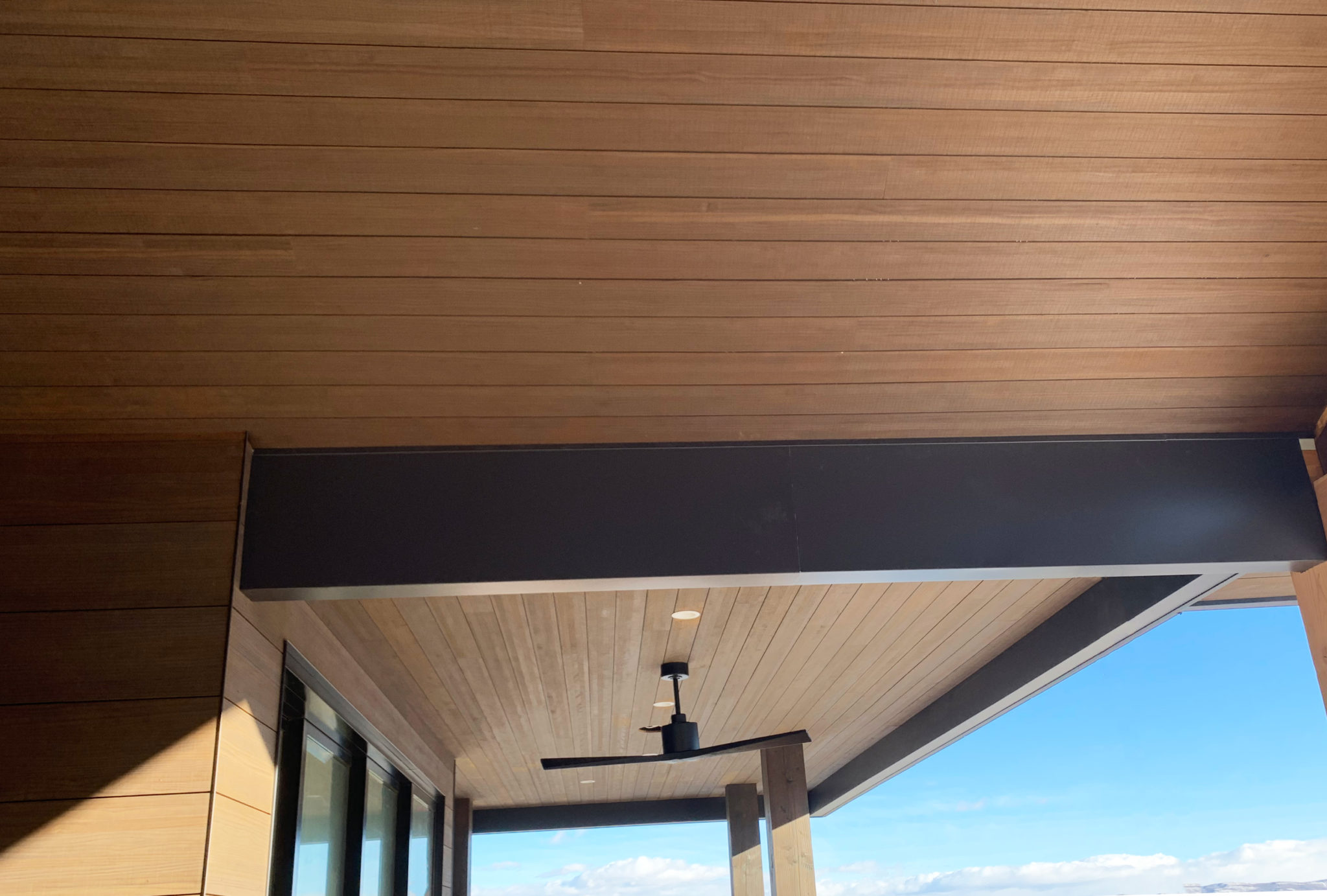 Sleek Mountain Manor :: GRAPHITE Abodo Vulcan Cladding and Soffits ...