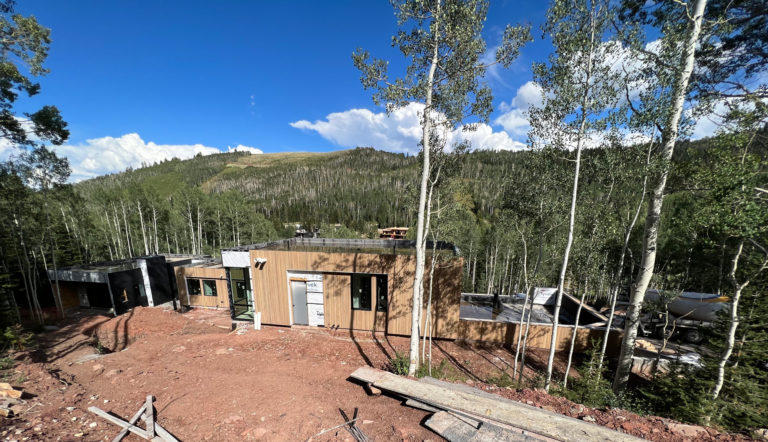 Aspen Meadows :: CUSTOM Abodo® Vulcan Cladding - reSAWN TIMBER co.