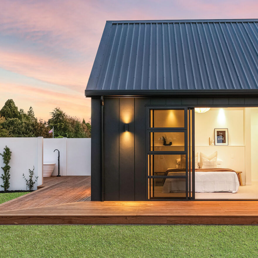 Twin Gables :: SiOO:X Abodo Vulcan Cladding - reSAWN TIMBER co.