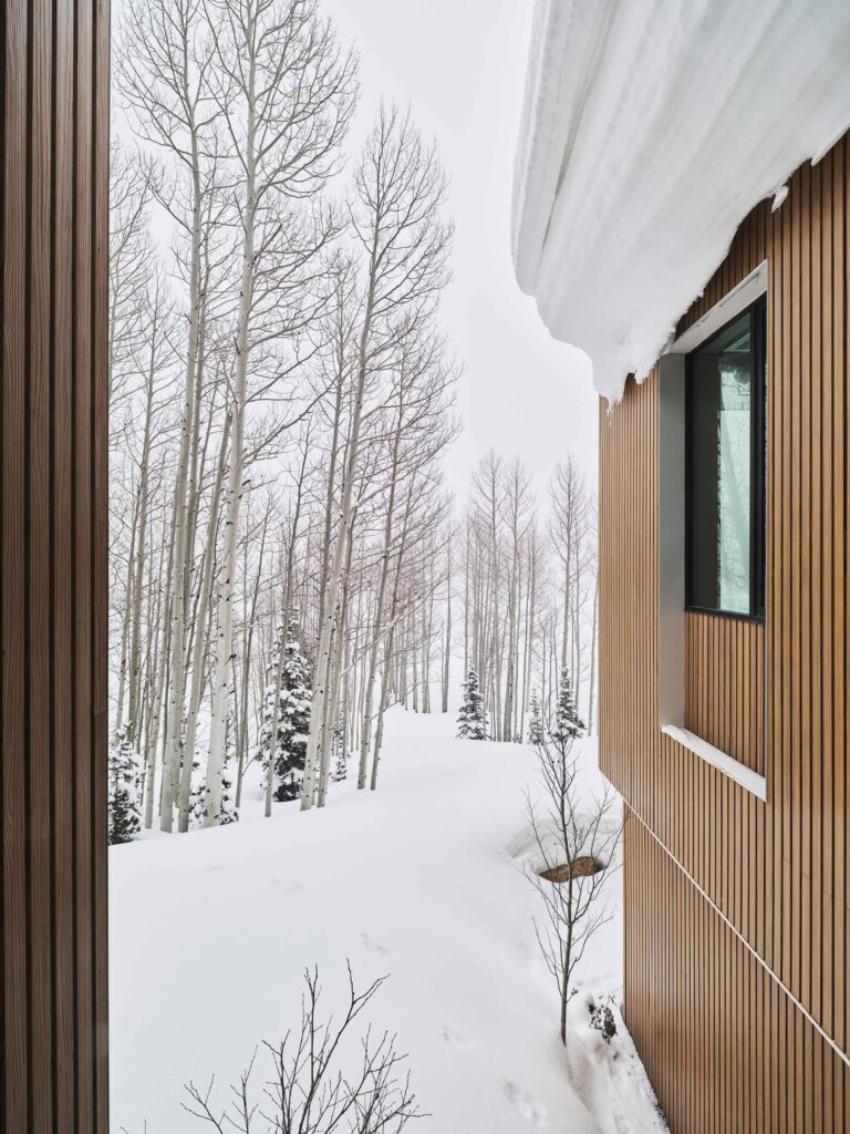 Aspen Meadows :: CUSTOM Abodo® Vulcan Cladding - reSAWN TIMBER co.