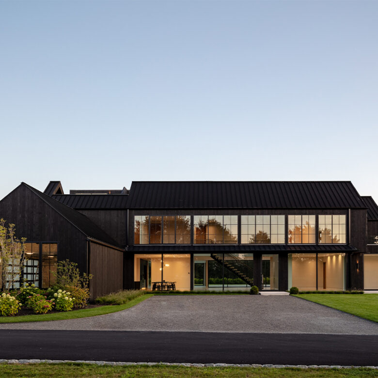 Sleek Mountain Manor :: GRAPHITE Abodo Vulcan Cladding and Soffits ...